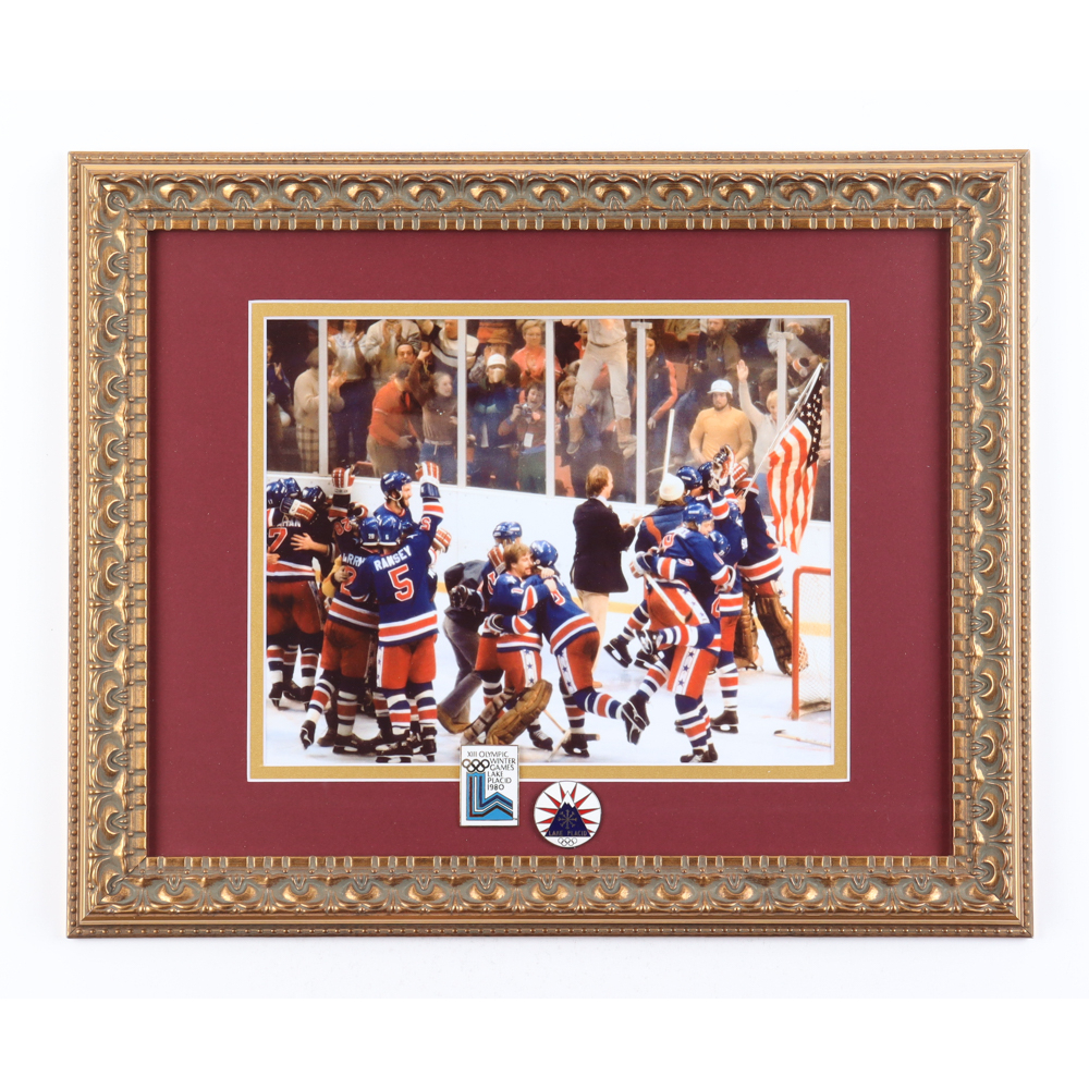 "The Miracle on Ice" Custom Framed Photo Display With Set of (2 ...