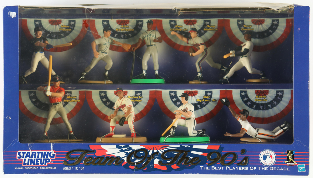 1999 Starting Lineup "Team of the 90's" Large Figure Set with Ken ...