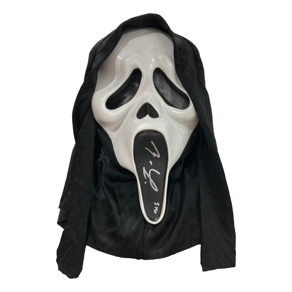 Matthew Lillard Signed "Scream" Ghostface Mask Inscribed "Stu" (JSA ...