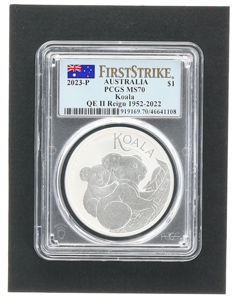 2023-P Australia Koala - First Strike - Queen Elizabeth II Reign 1952 ...