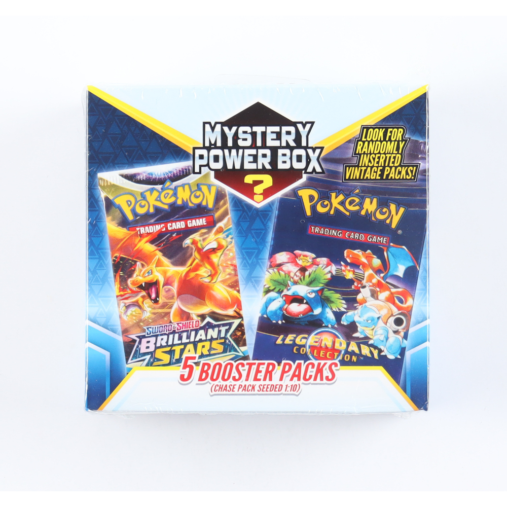 Pokemon Mystery Power Box with (5) Packs | Pristine Auction