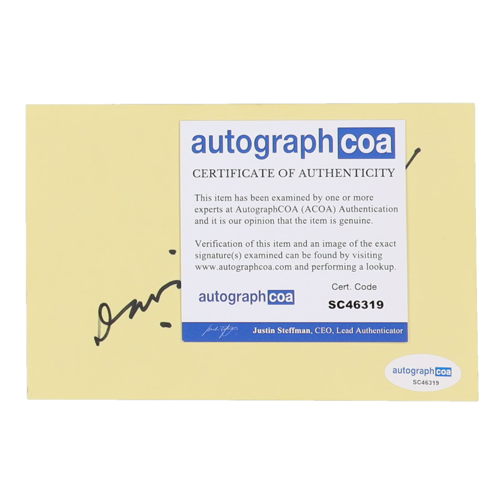 David Lynch Signed Cut (ACOA) | Pristine Auction