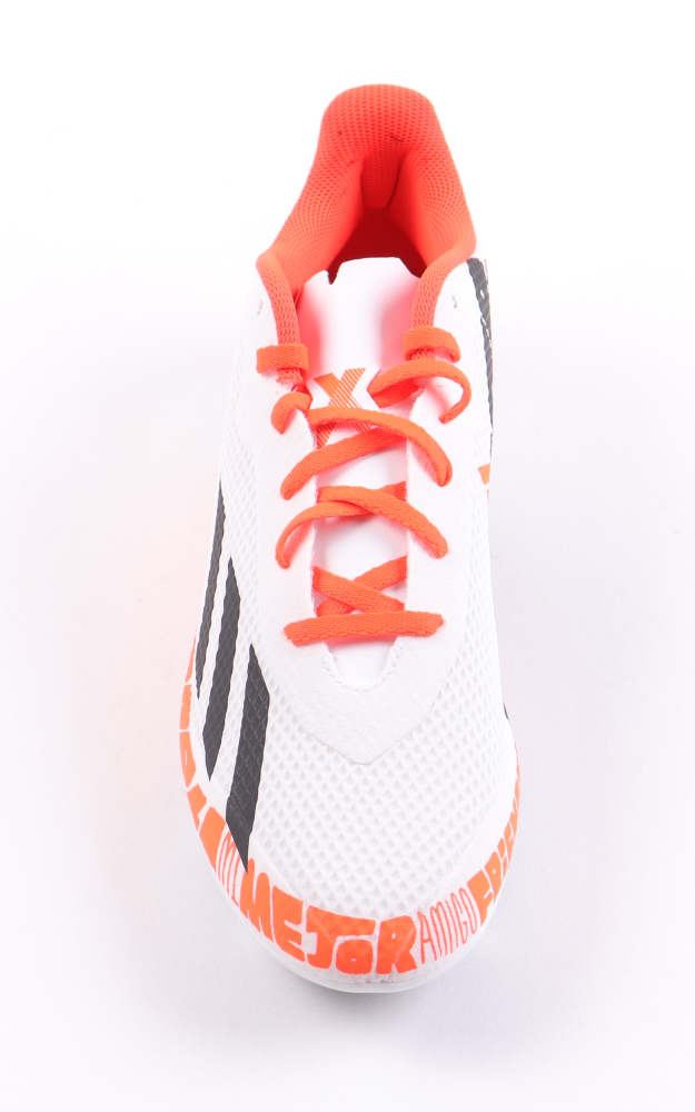 Lionel Messi Signed Adidas X SpeedPortal Messi.4 Cleat Inscribed "LEO ...