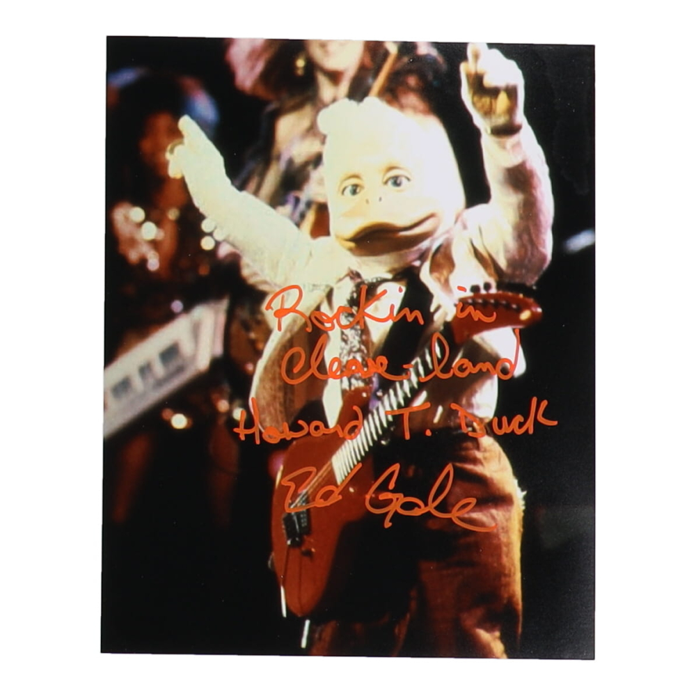 Ed Gale Signed "Howard the Duck" 8x10 Photo with Character Name & Movie ...