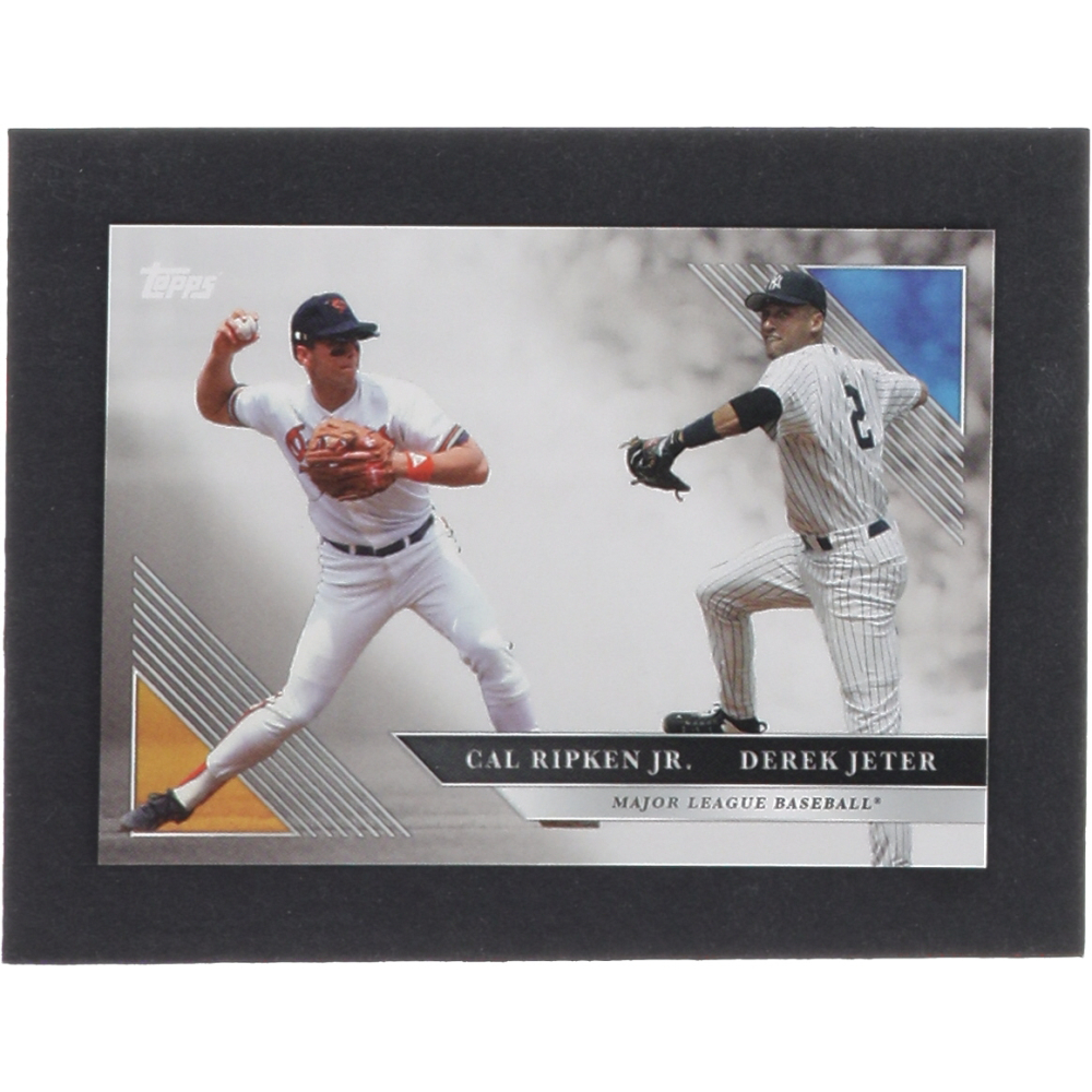 Derek Jeter / Cal Ripken Jr. 2021 Topps X Derek Jeter Captain's Crew ...