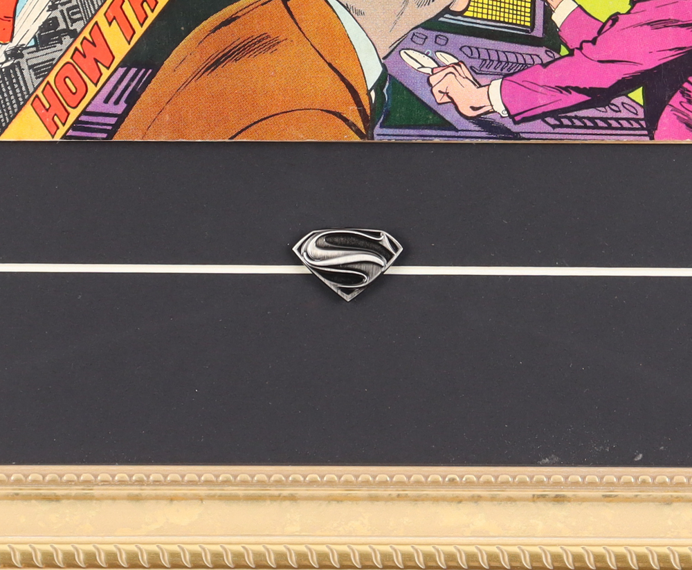 1968 "Superman" Issue #208 DC Custom Framed Comic Book Display with ...
