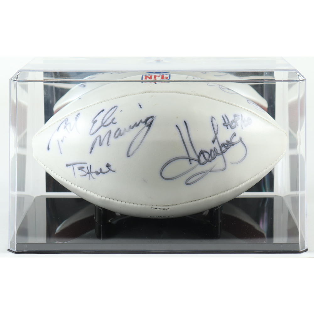 NFL Hall of Famers & Stars Football Signed By (6) with Tom Brady, Eli ...