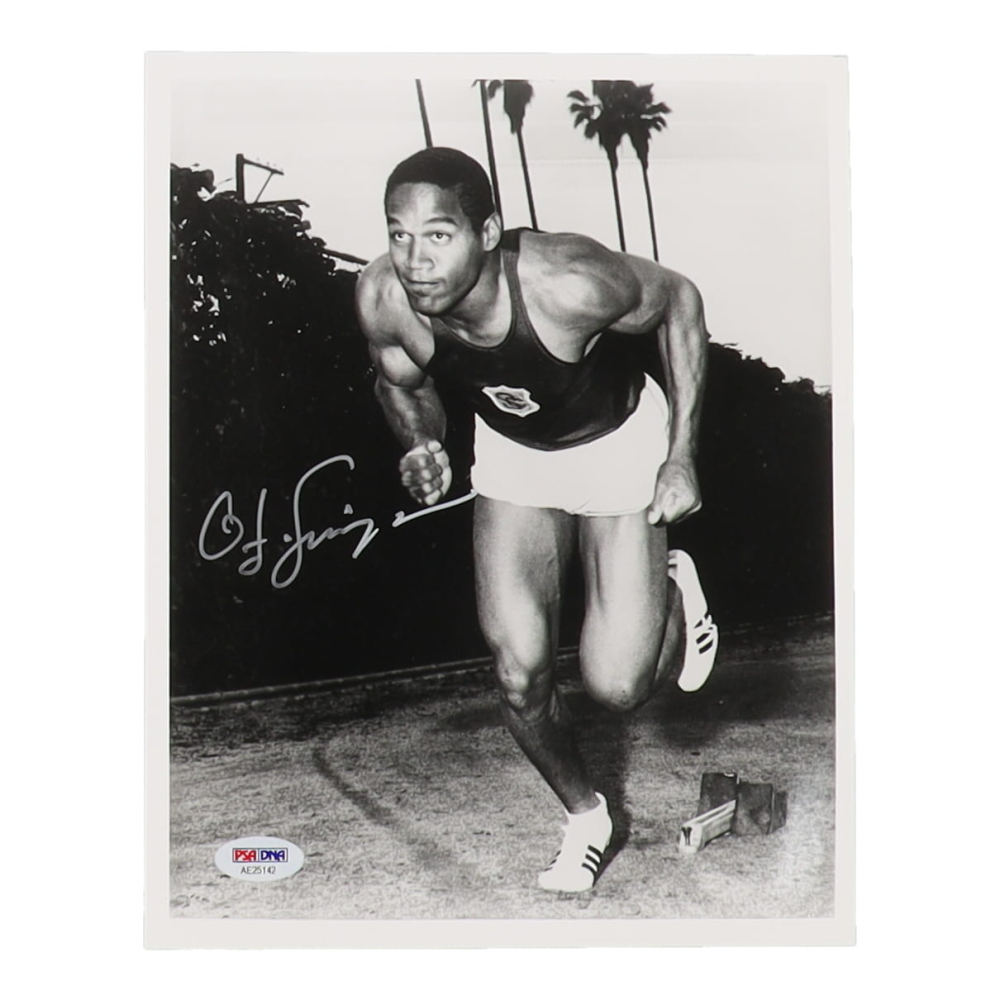 O.J. Simpson Signed USC Trojans 8x10 Photo (PSA) | Pristine Auction