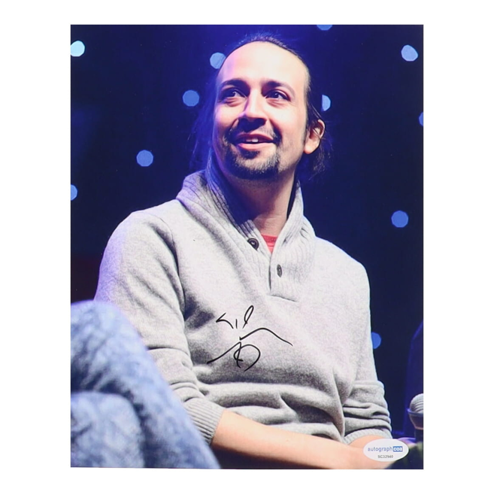 Lin-Manuel Miranda Signed 8x10 Photo (ACOA) | Pristine Auction