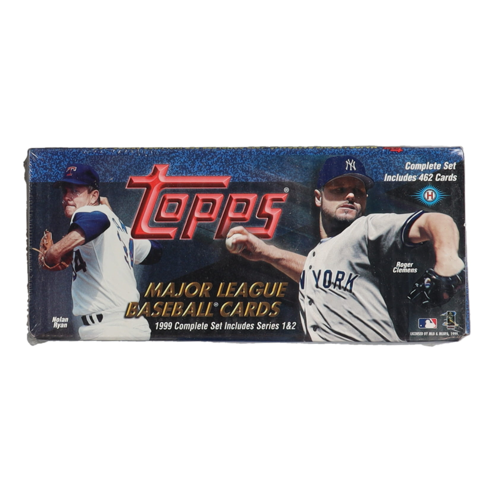 1999 Topps Baseball Complete Set of (462) Cards with Mark McGwire #220 ...