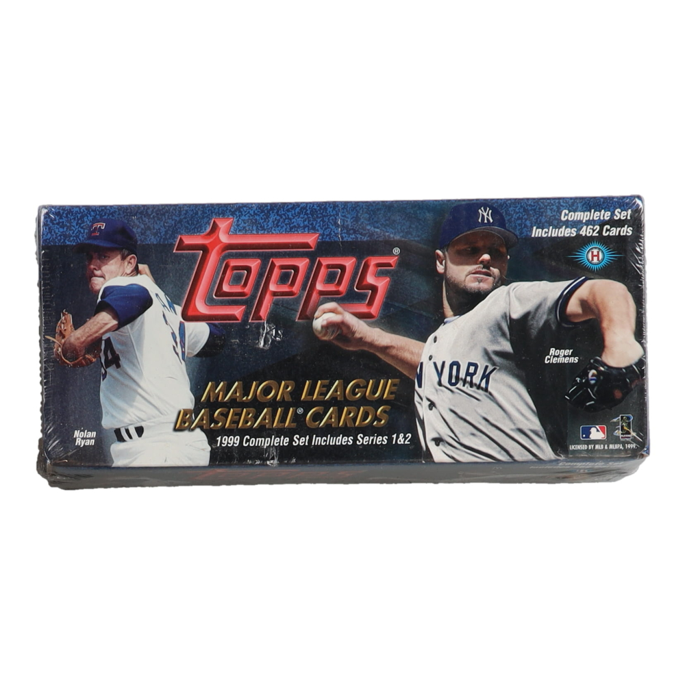 1999 Topps Baseball Complete Set of (462) Cards with Mark McGwire #220 ...