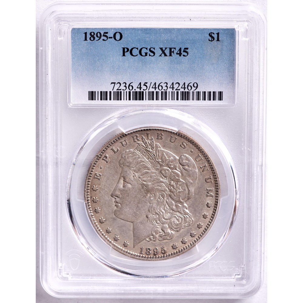 1895-O Morgan Silver Dollar (PCGS XF45) | Pristine Auction