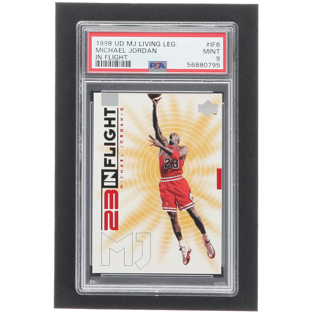 Michael Jordan 1998 Upper Deck Michael Jordan Living Legend In-Flight # ...
