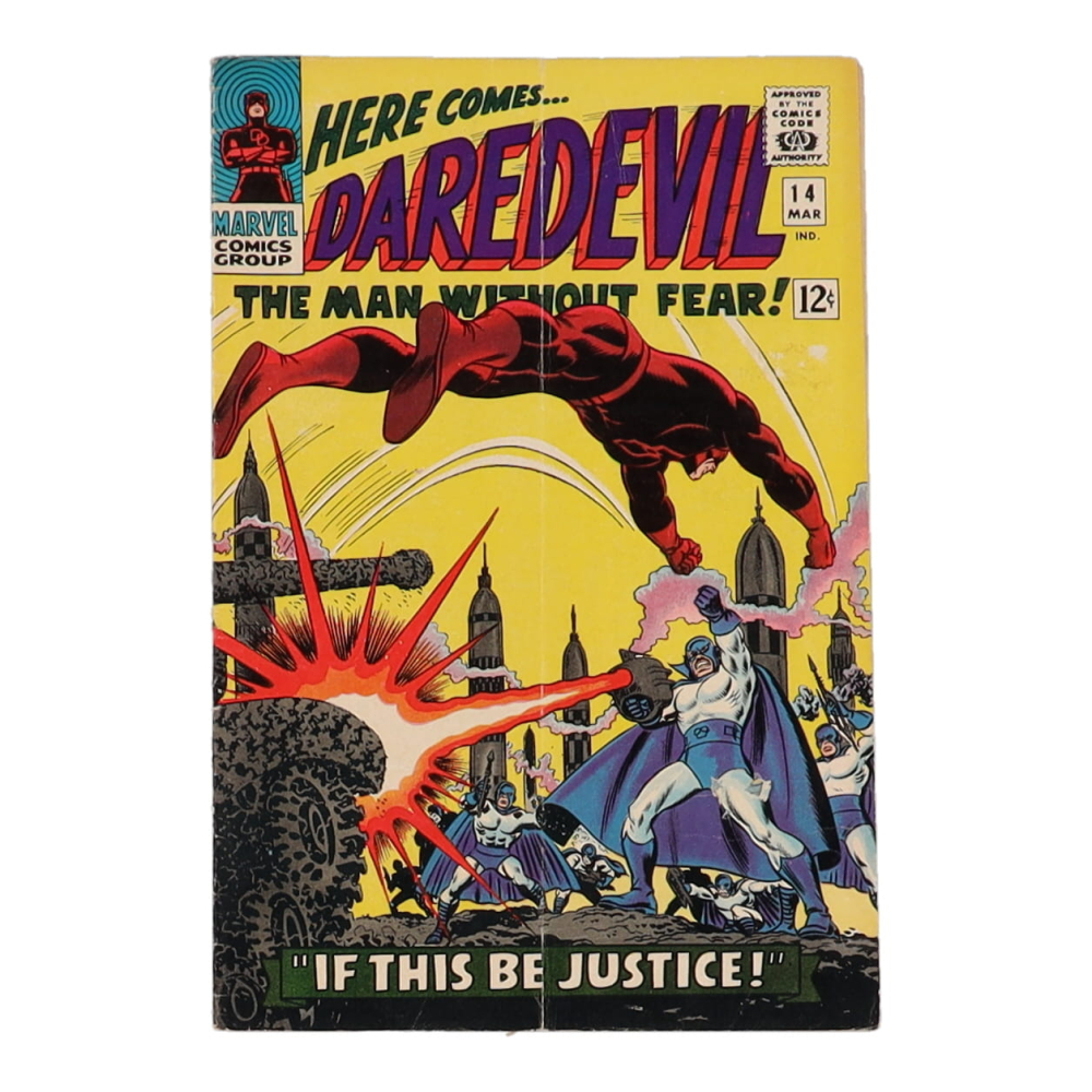 1966 "Daredevil" #14 Vintage Marvel Comic Book | Pristine Auction