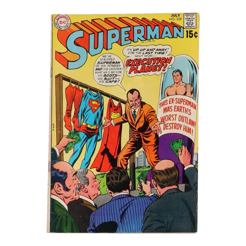 1970 "Superman" #228 Vintage DC Comic Book | Pristine Auction