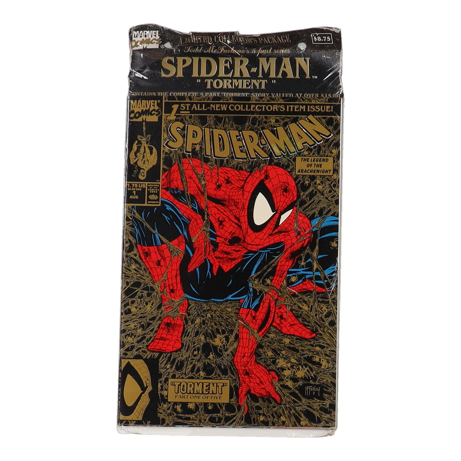 Marvel Comics "Spiderman: Torment" Collection Of (5) Custom Comic Book ...