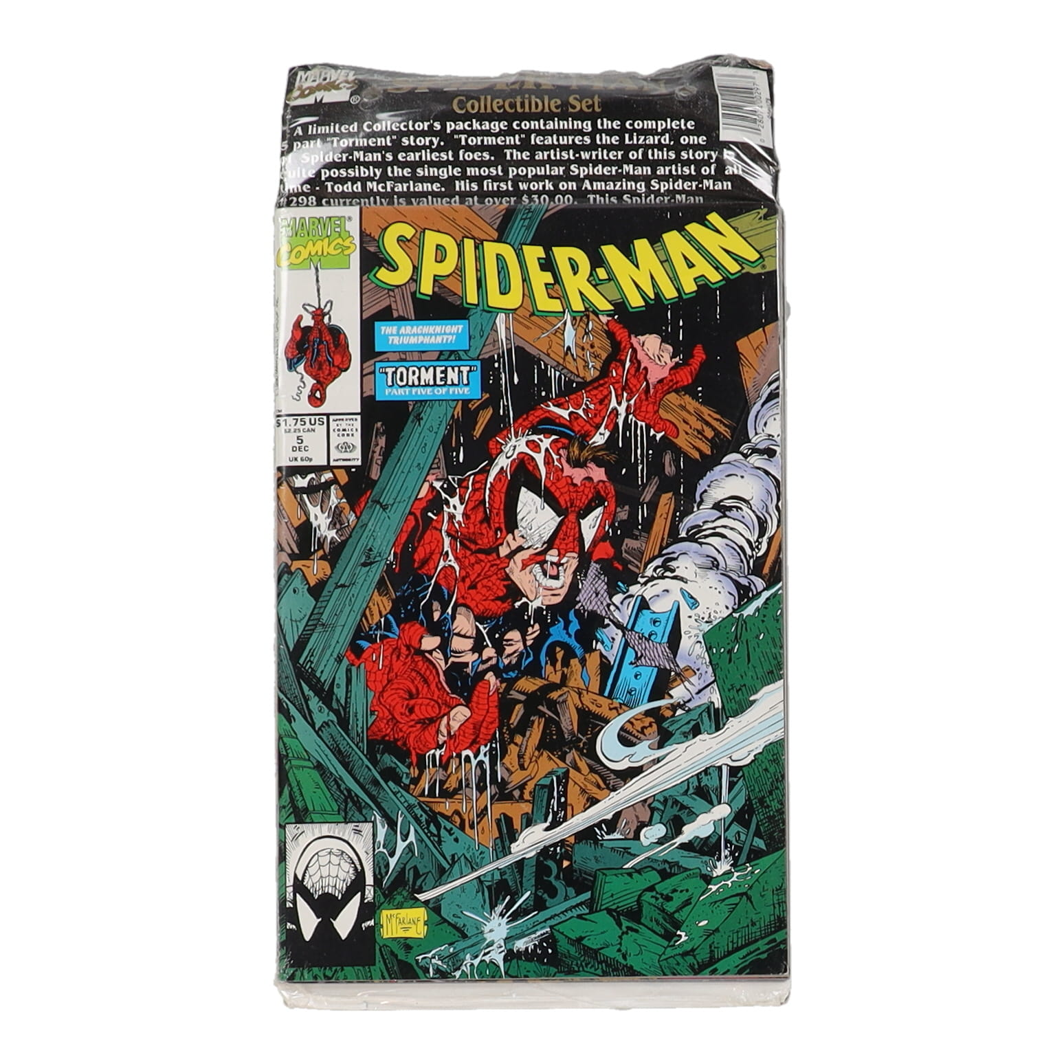 Marvel Comics "Spiderman: Torment" Collection Of (5) Custom Comic Book ...