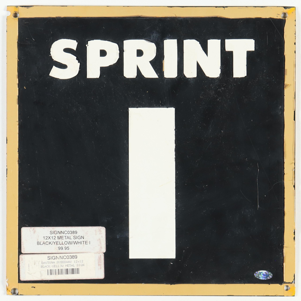 Daytona International Speedway Race Used NASCAR Sign (Fanatics ...