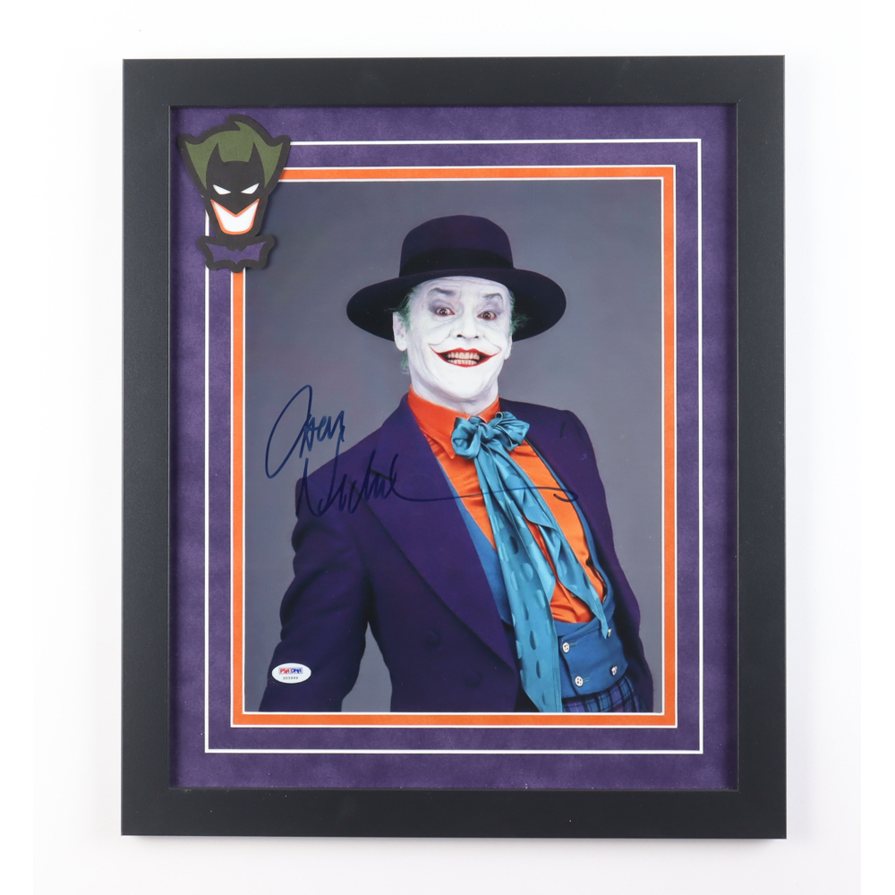 Jack Nicholson Signed "Batman" Custom Framed Photo Display (PSA ...