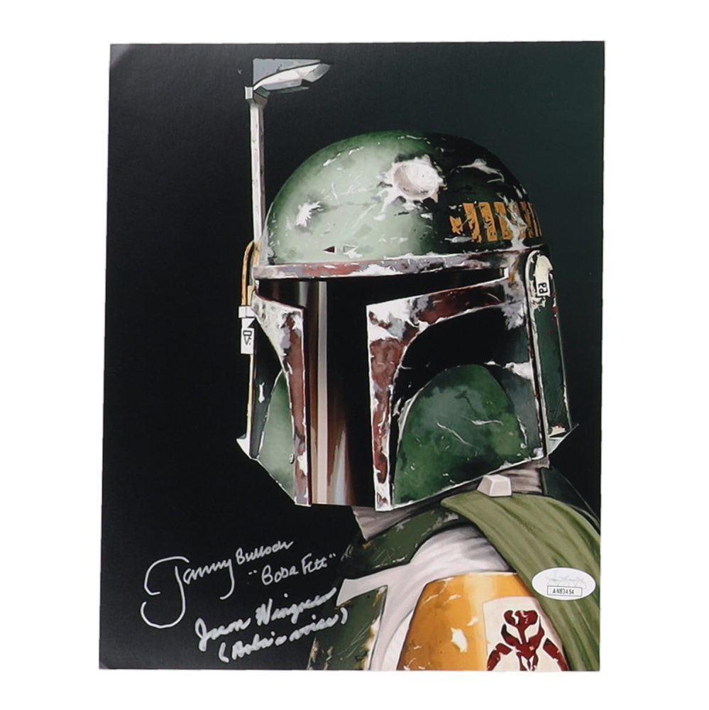 Jeremy Bulloch & Jason Wingreen Signed "Star Wars" 8x10 Photo Inscribed ...