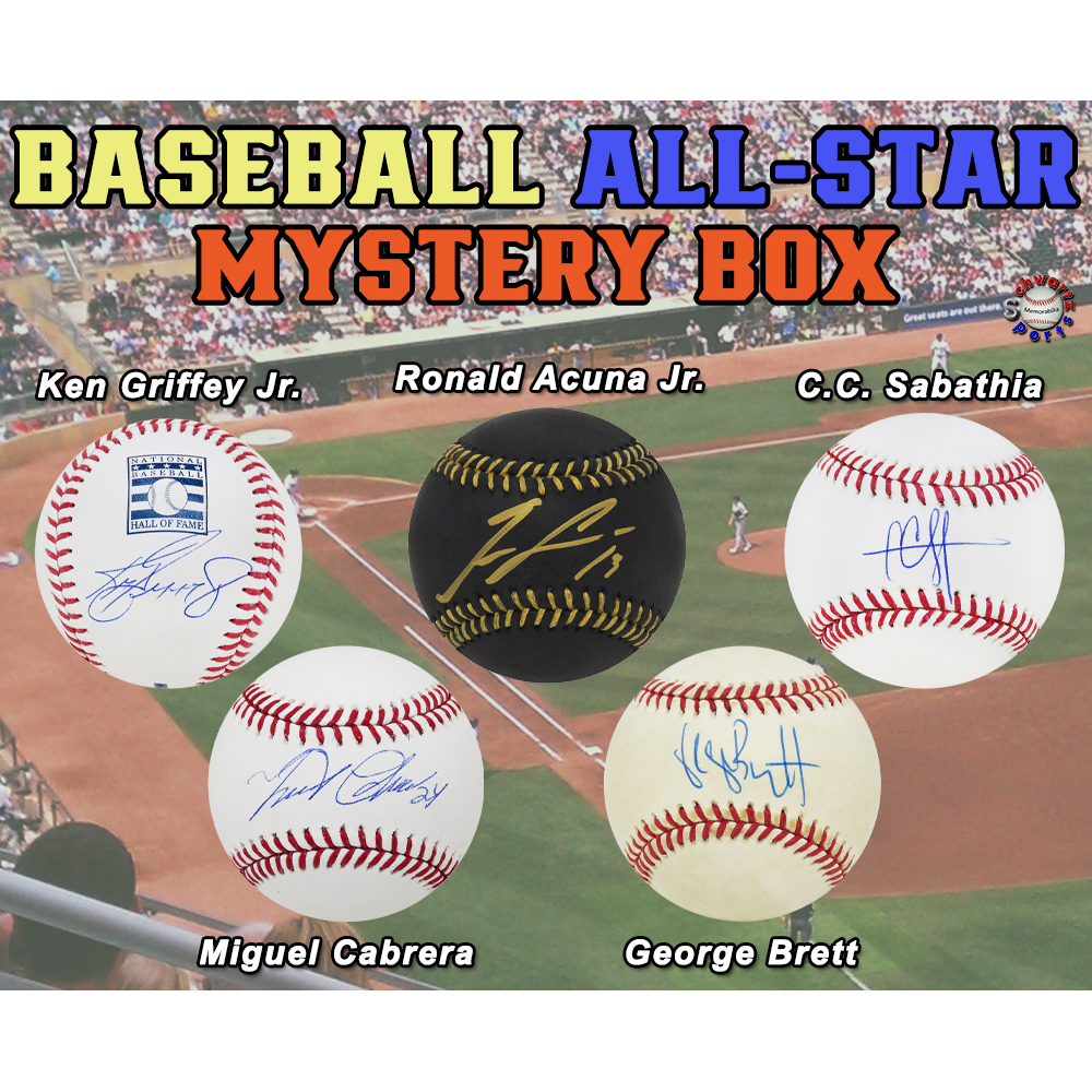 Baseball All Stars Signed Baseball Mystery Box - Series 10 (Limited to ...