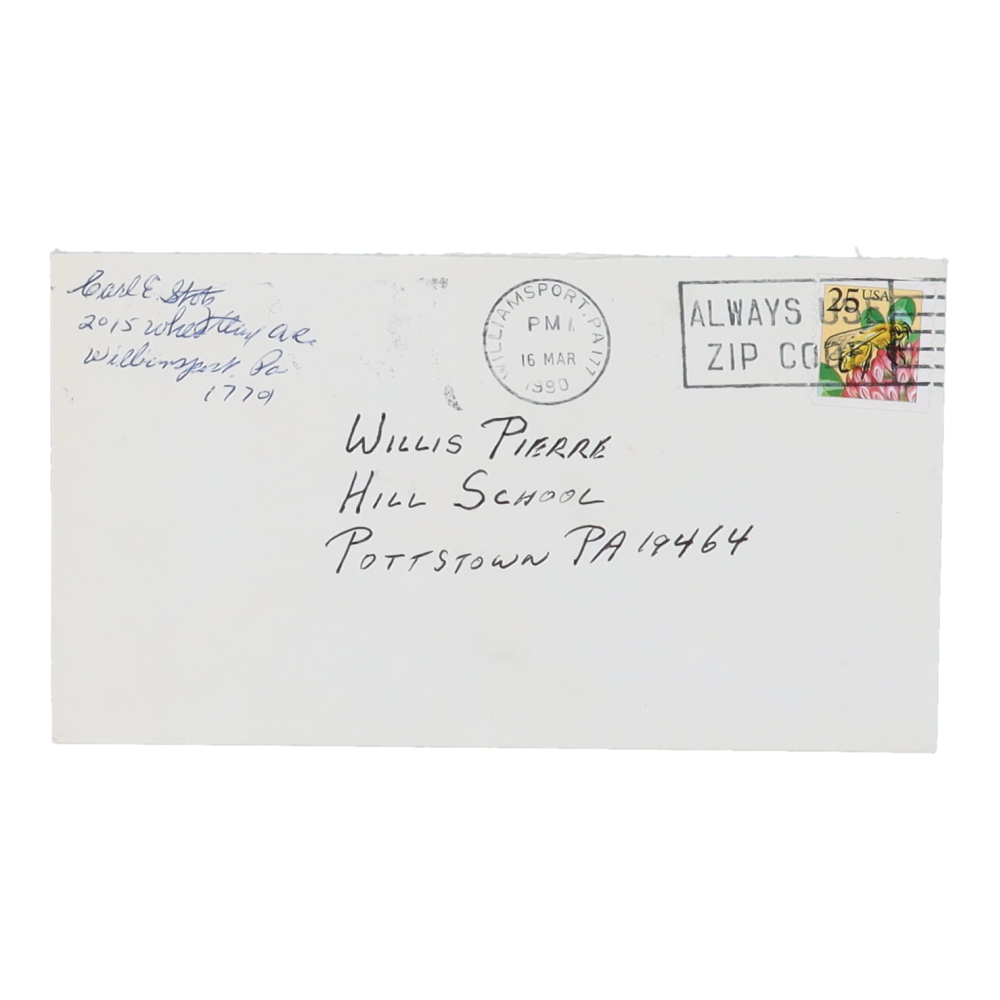 Carl Stotz Signed Handwritten Envelope (PSA) | Pristine Auction
