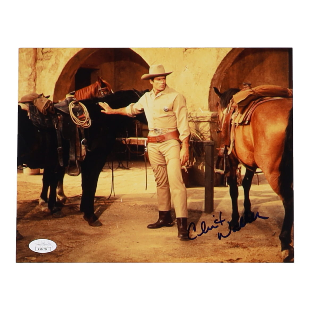 Clint Walker Signed "Cheyenne" 8x10 Photo (JSA) | Pristine Auction