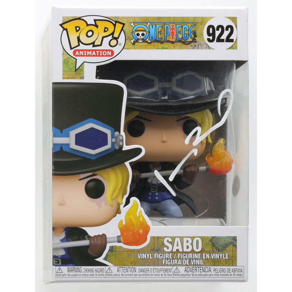 Johnny Bosch Signed "One Piece" #922 Sabo Funko Pop! Vinyl Figure (JSA ...