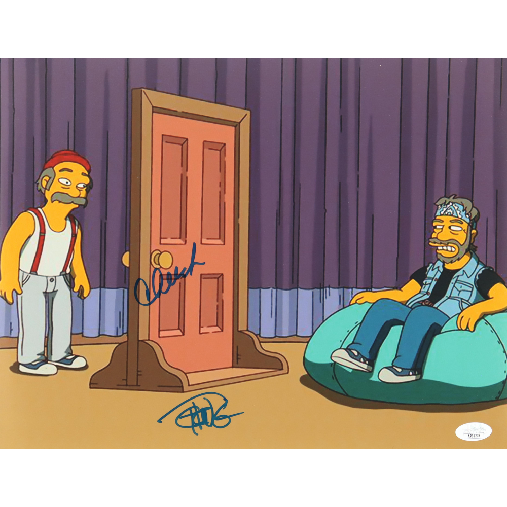 Tommy Chong & Cheech Marin Signed "The Simpsons" 11x14 Photo (JSA ...