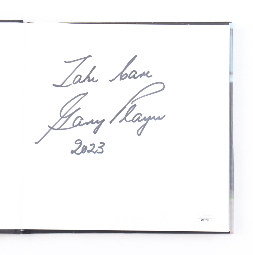 Gary Player Signed "In The Presence Of" Hard-Cover Book Inscribed "Take ...