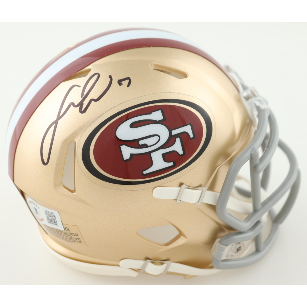 Fred Warner Signed 49ers Speed Mini Helmet (Beckett) | Pristine Auction