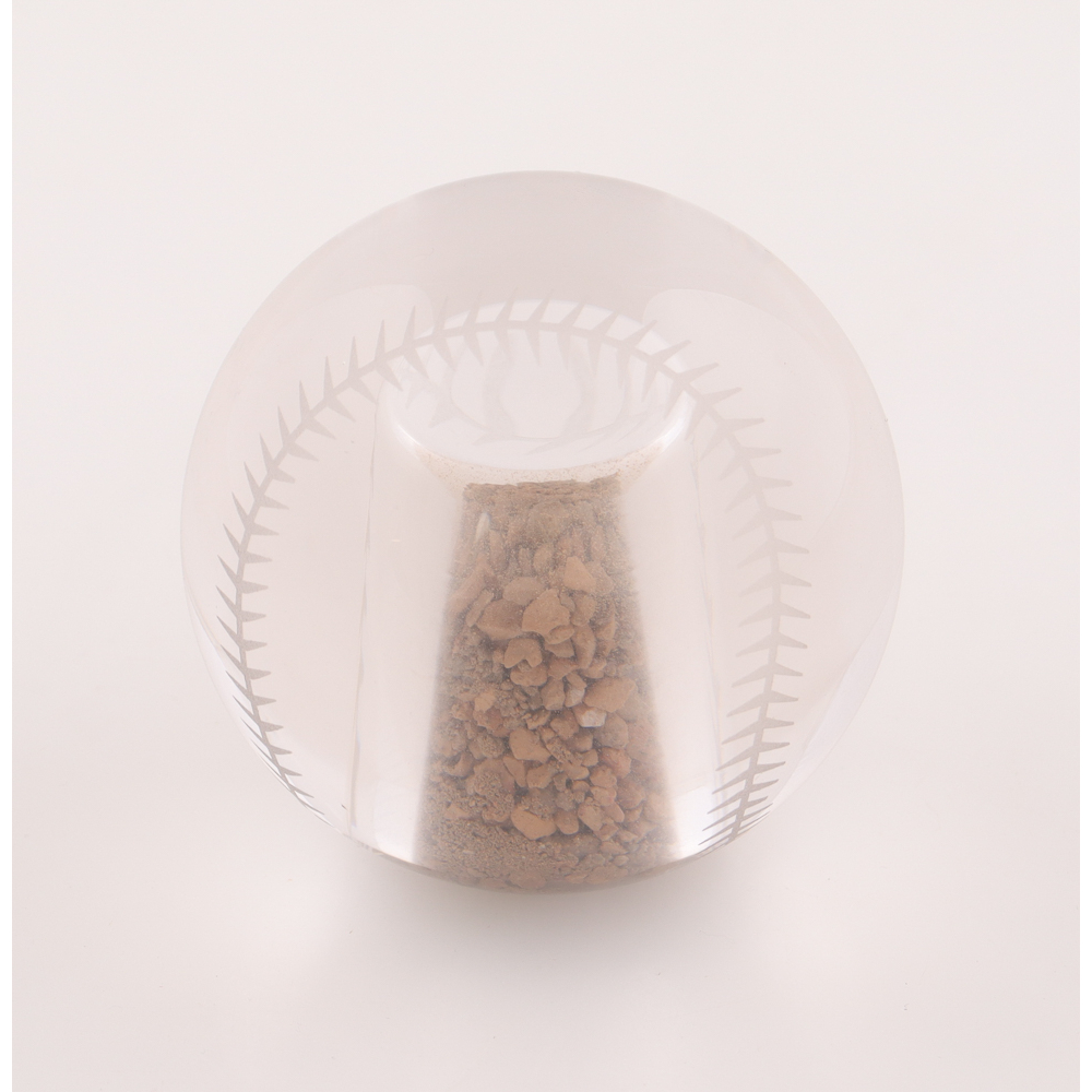 Shohei Ohtani Angles MLB Debut Crystal Ball w/ Game-used Dirt Display ...