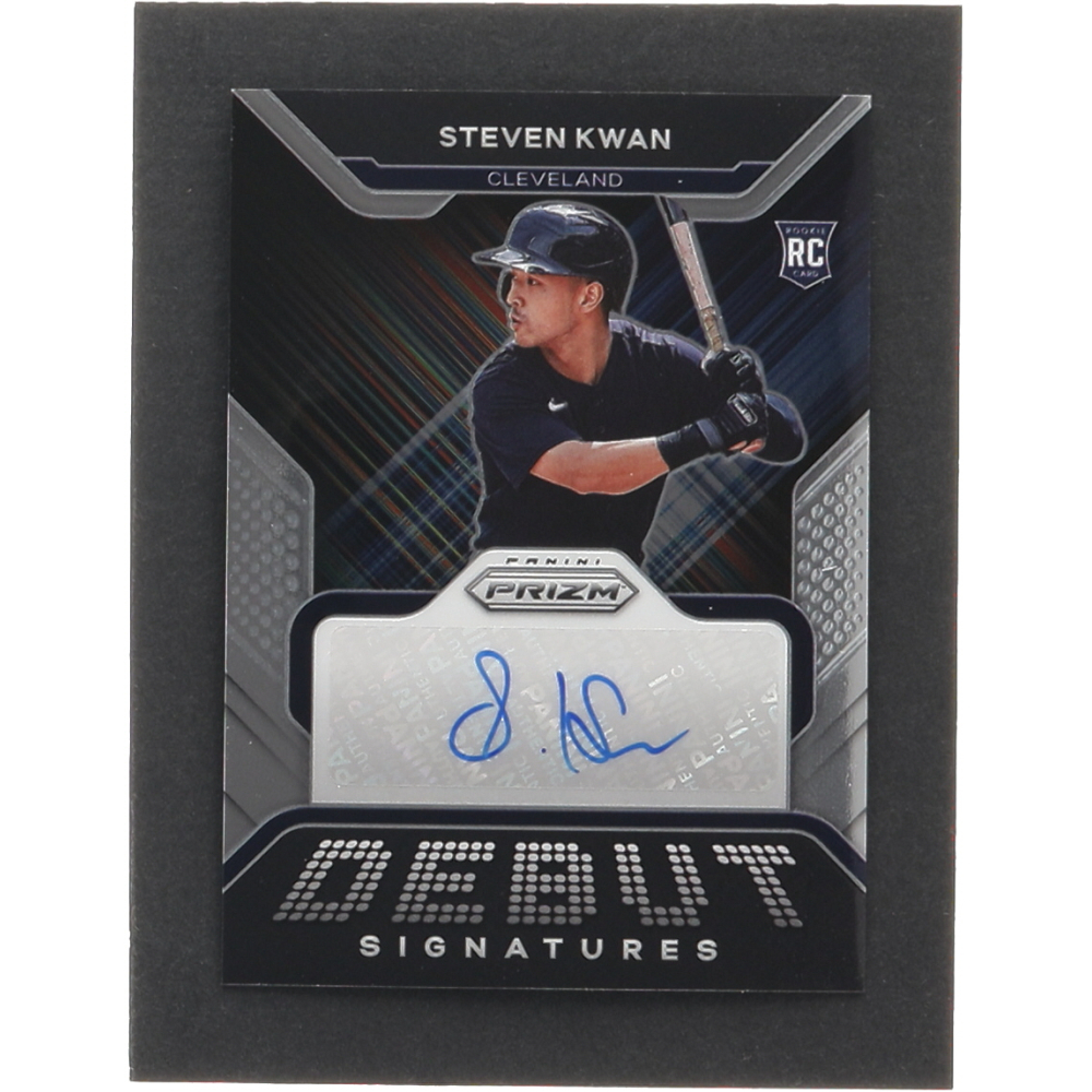 Steven Kwan 2022 Panini Prizm Debut Signatures #20 RC | Pristine Auction