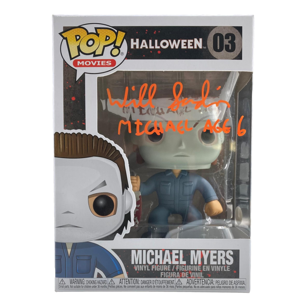 Will Sandin Signed "Michael Myers" #03 Halloween Funko Pop! Vinyl ...