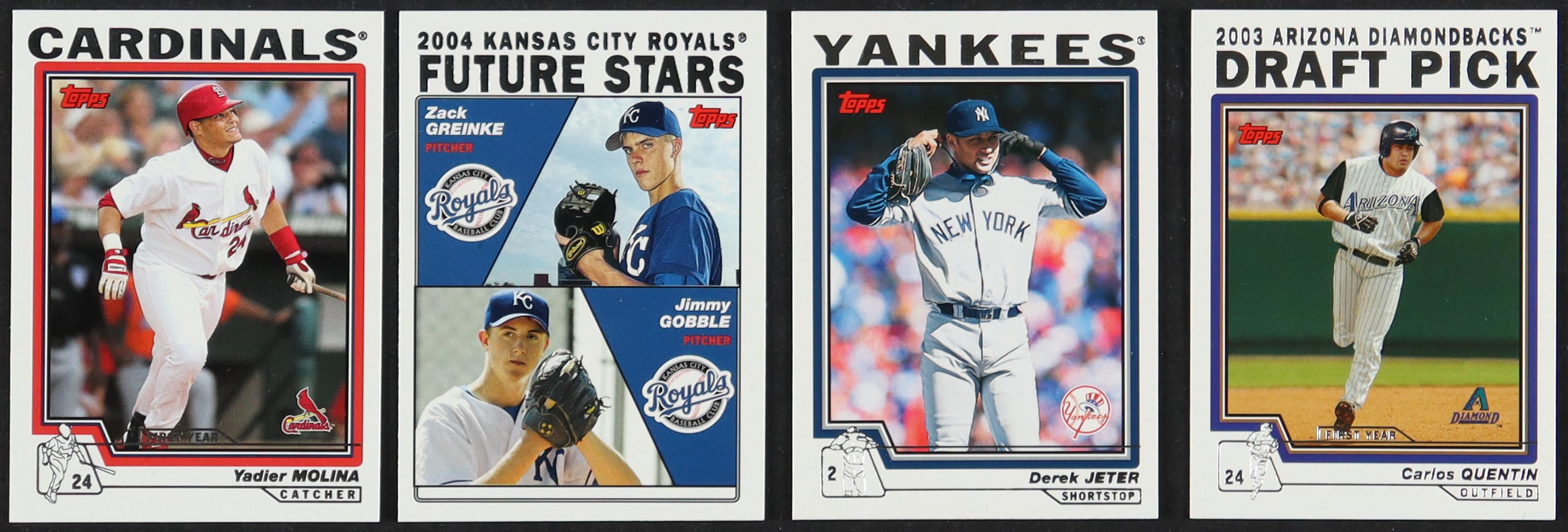 2004 Topps Baseball Complete Set of (732) Cards Includes Yadier Nolina ...
