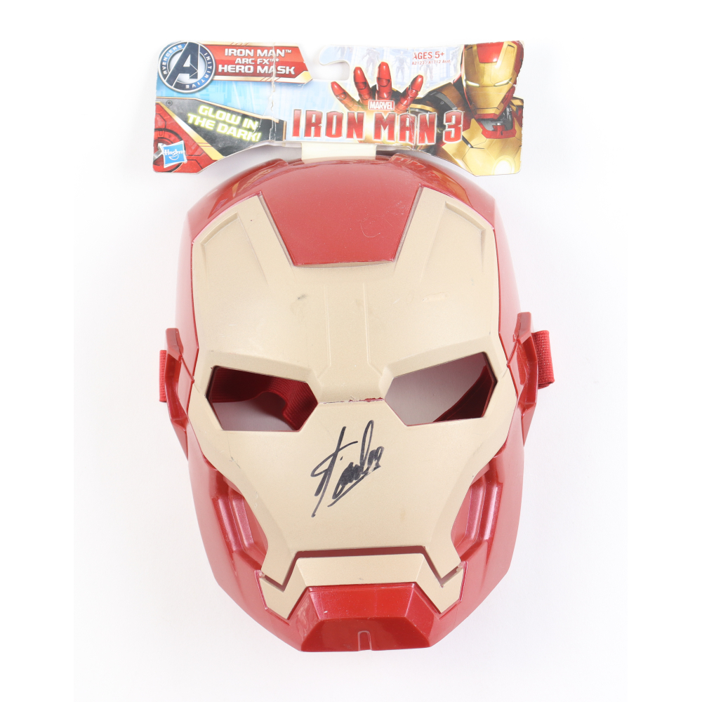 Stan Lee Signed "Iron Man 3" ARC FX Mission Mask (JSA) (See Description ...