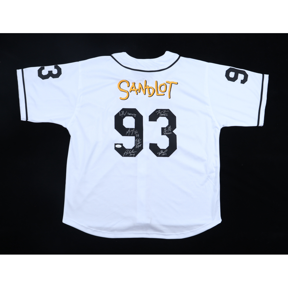 The Sandlot Jersey Cast Signed By 7 With Tom Guiry Marty York the-sandlot-jersey-cast-signed-by-7-with-tom-guiry-marty-york