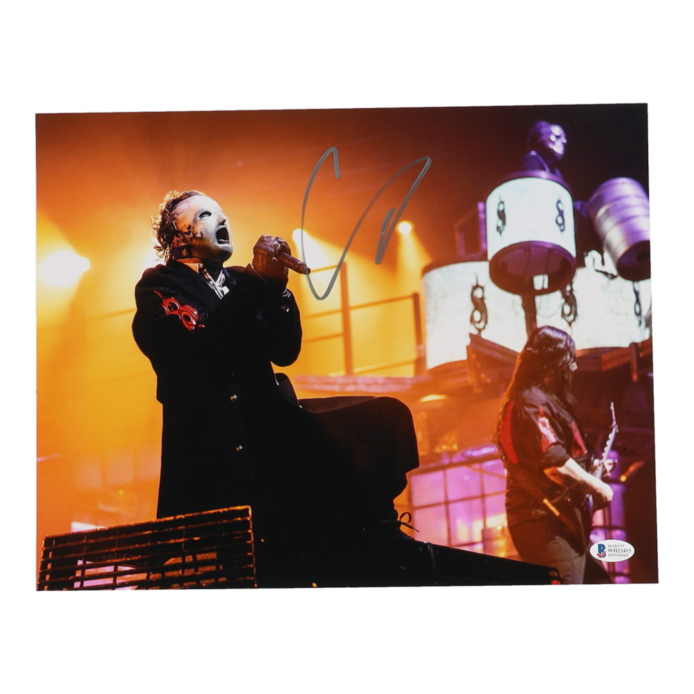 Corey Taylor Signed "Slipknot" 11x14 Photo (Beckett) | Pristine Auction