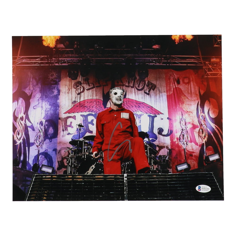 Corey Taylor Signed "Slipknot" 11x14 Photo (Beckett) | Pristine Auction