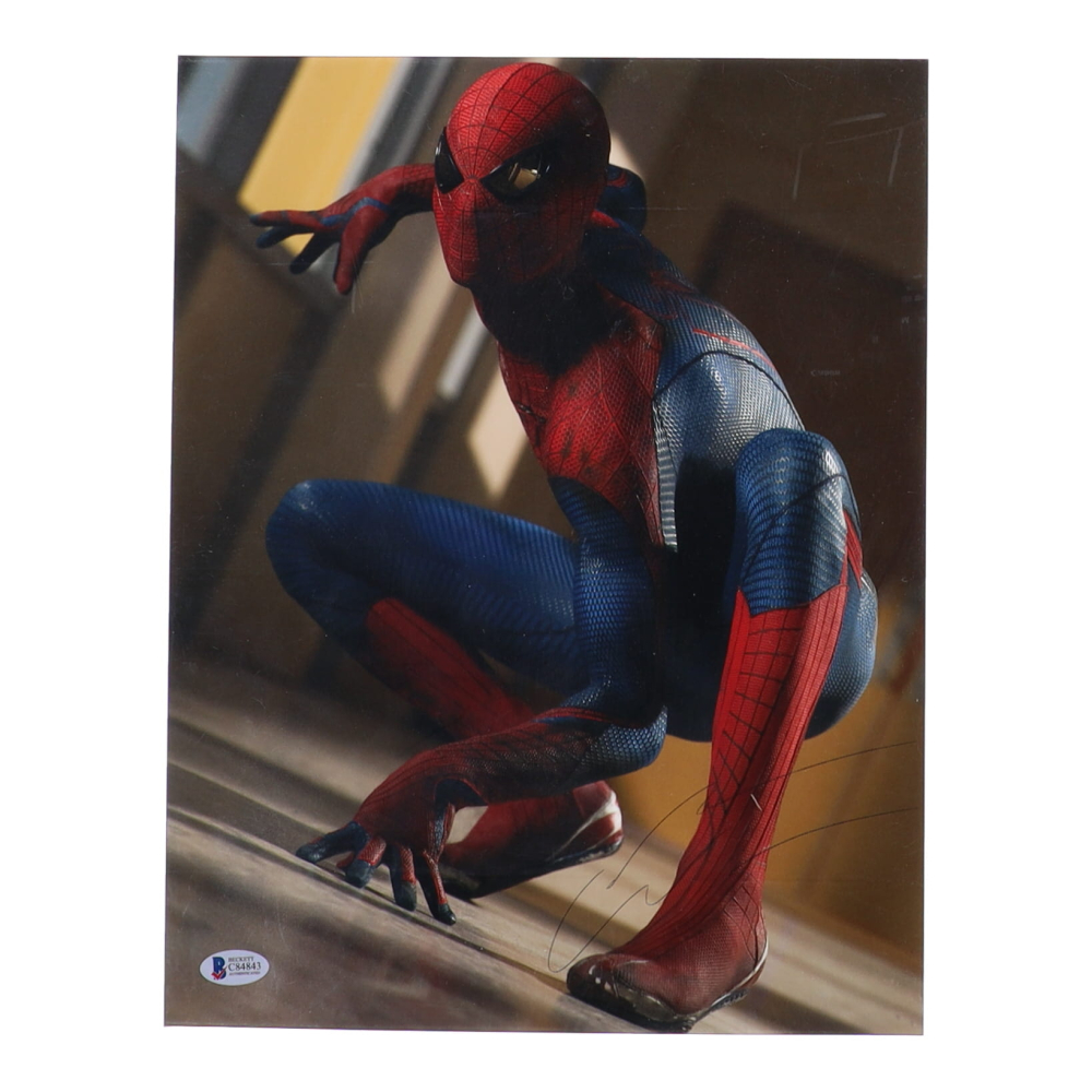 Andrew Garfield Signed "The Amazing Spider-Man" 11x14 Photo (Beckett ...