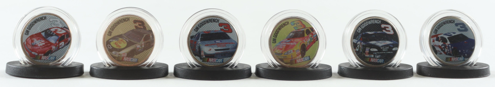 Dale Earnhardt Sr. Set of (7) Colorized U.S. Coin Set | Pristine Auction
