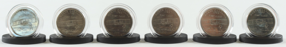 Dale Earnhardt Sr. Set of (7) Colorized U.S. Coin Set | Pristine Auction