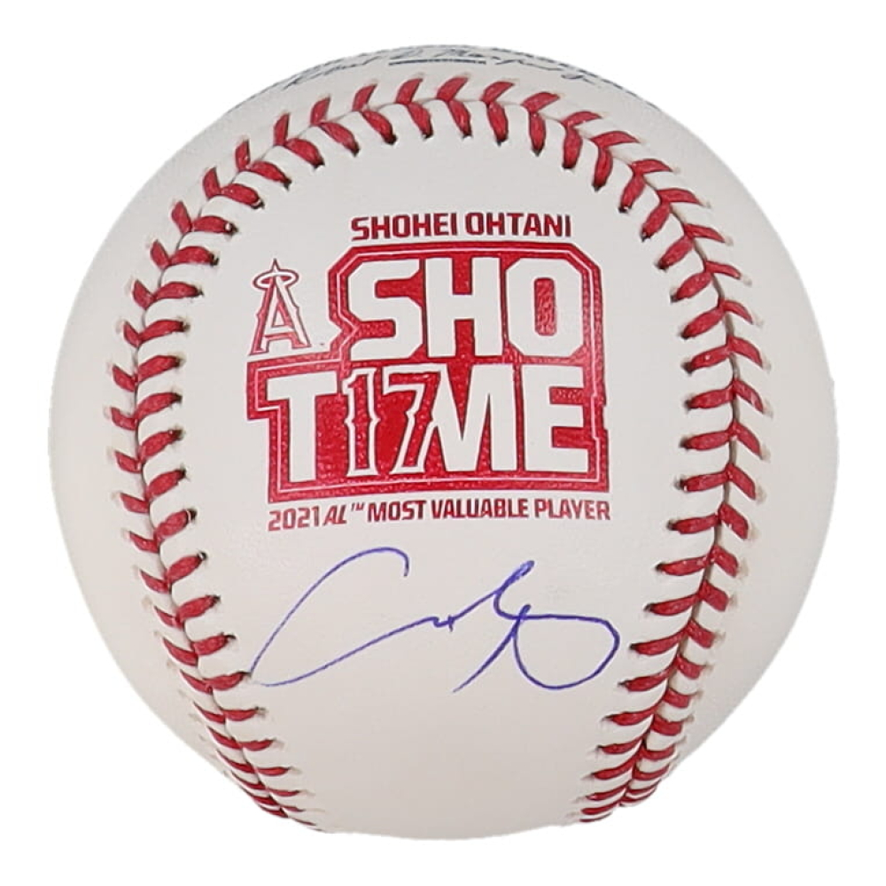 Shohei Ohtani Signed OML SHOTIME Logo Baseball (MLB) | Pristine Auction