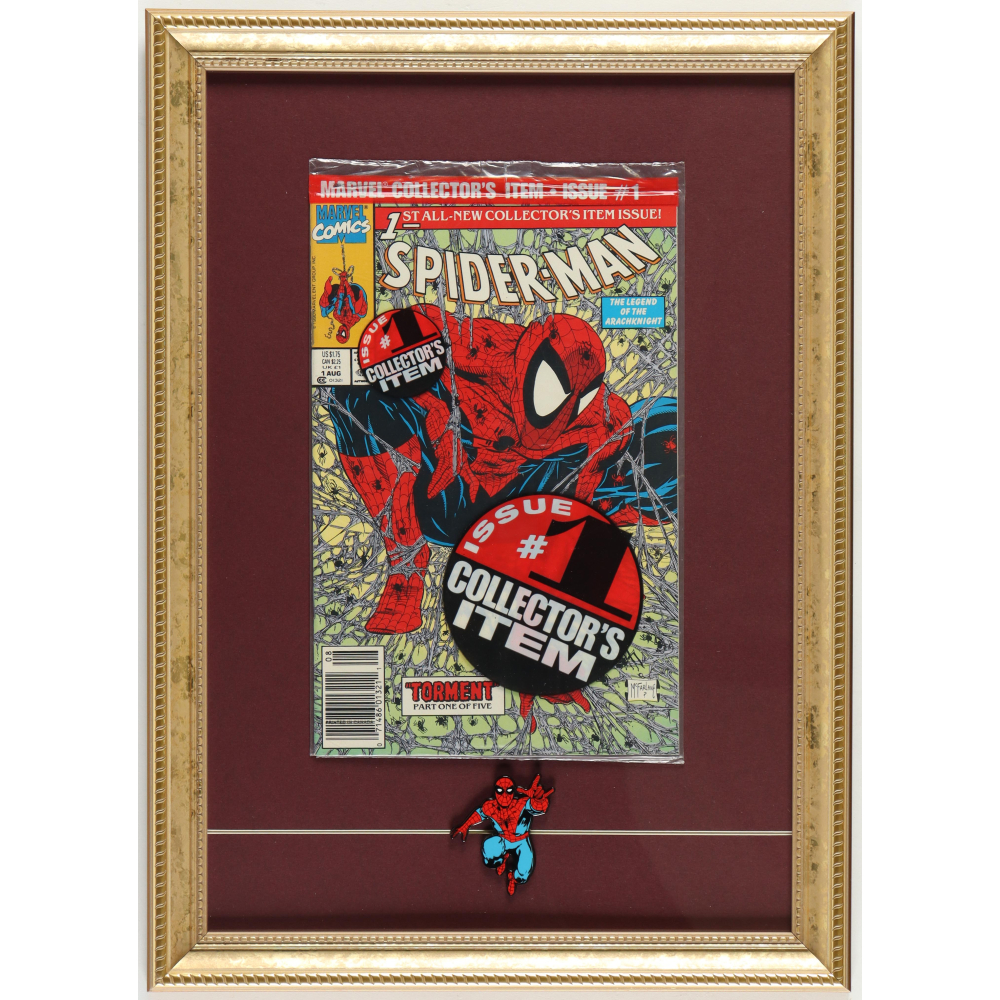 Marvel Comics "Spiderman: Torment" First Issue Custom Framed Comic Book ...