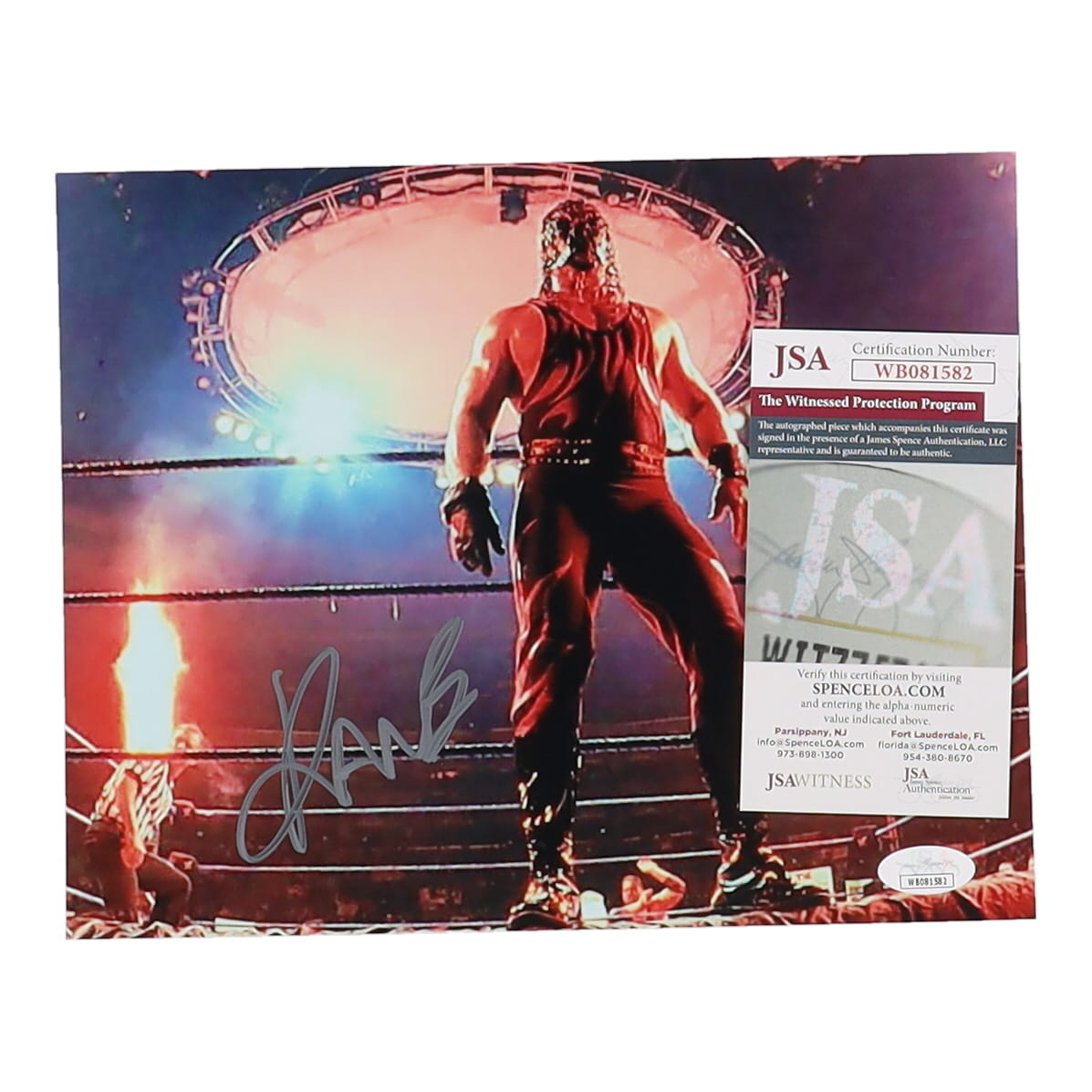 Kane Signed WWE 8x10 Photo (JSA) | Pristine Auction