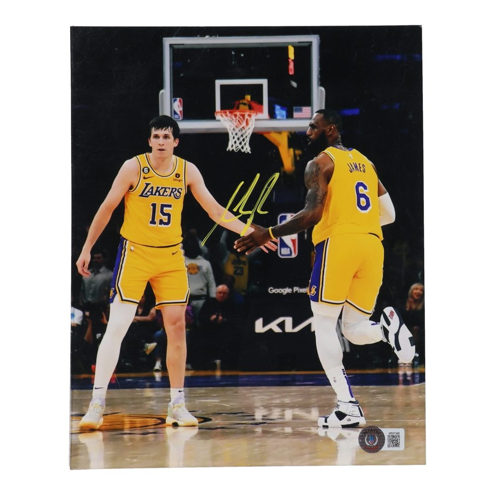 Austin Reeves Signed Lakers 8x10 Photo (Beckett) | Pristine Auction