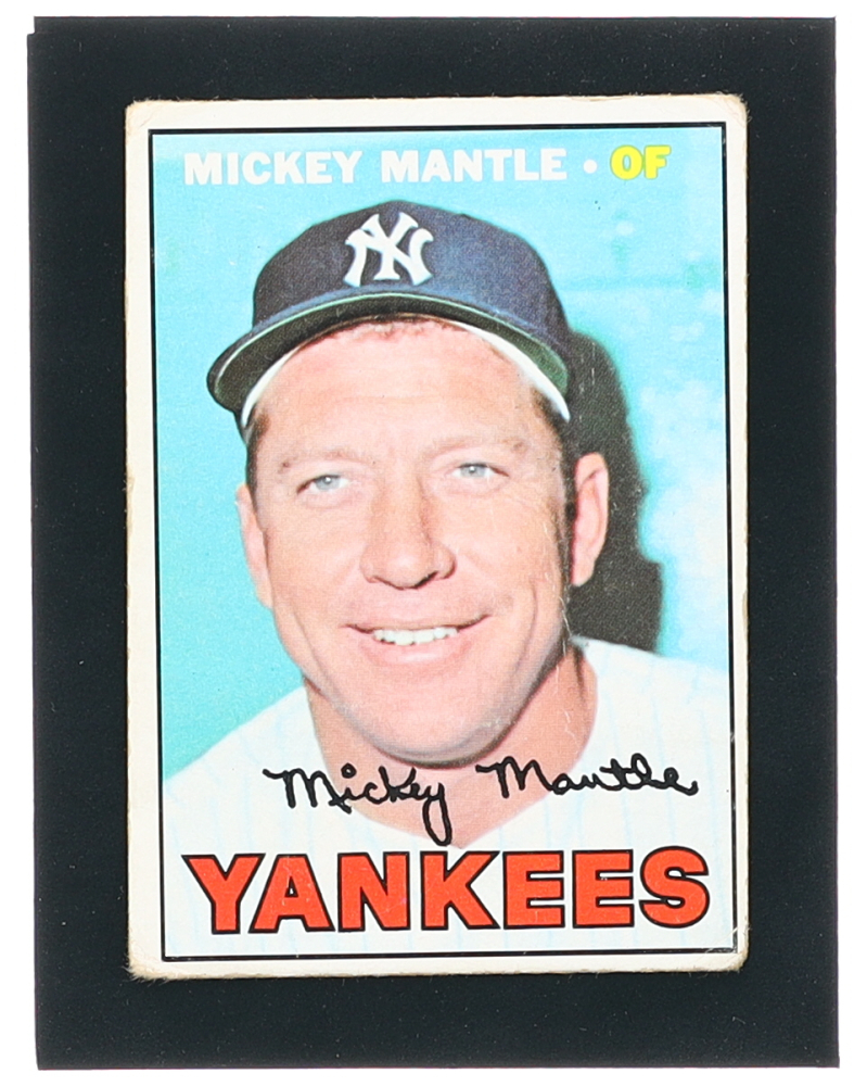 Mickey Mantle 1967 Topps #150 | Pristine Auction