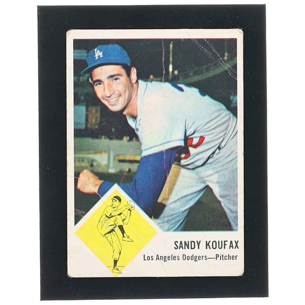 Sandy Koufax 1963 Fleer #42 | Pristine Auction
