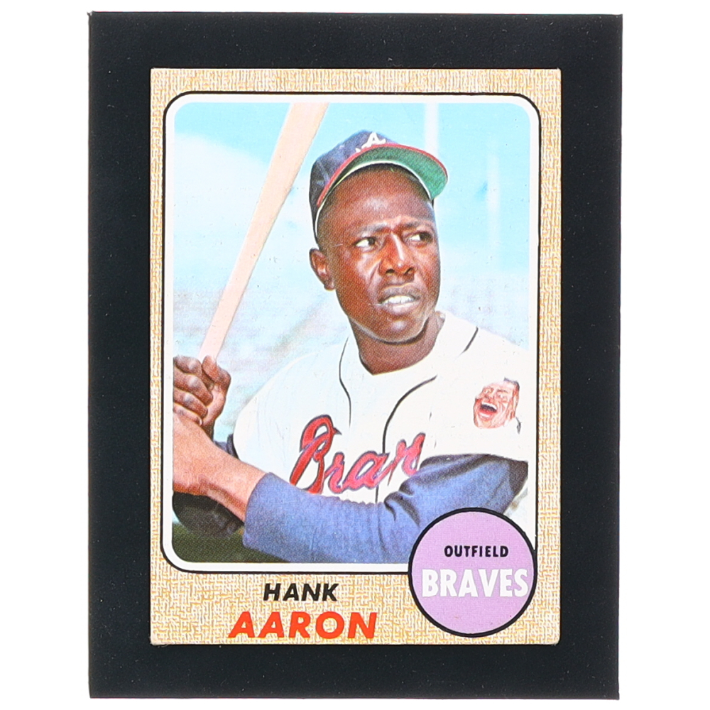 Hank Aaron 1968 Topps #110 | Pristine Auction