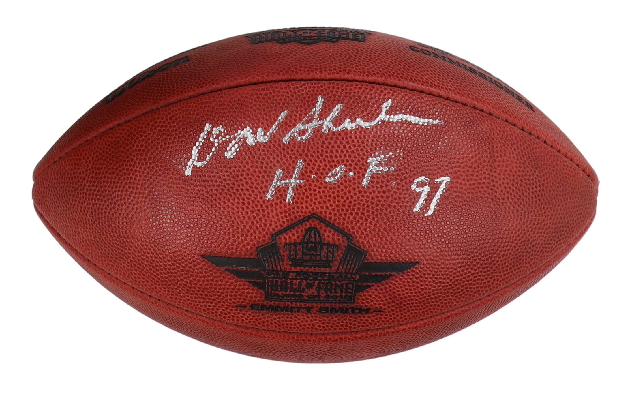 Don Shula Signed Official NFL "The Duke" Pro Football Hall of Fame Logo ...